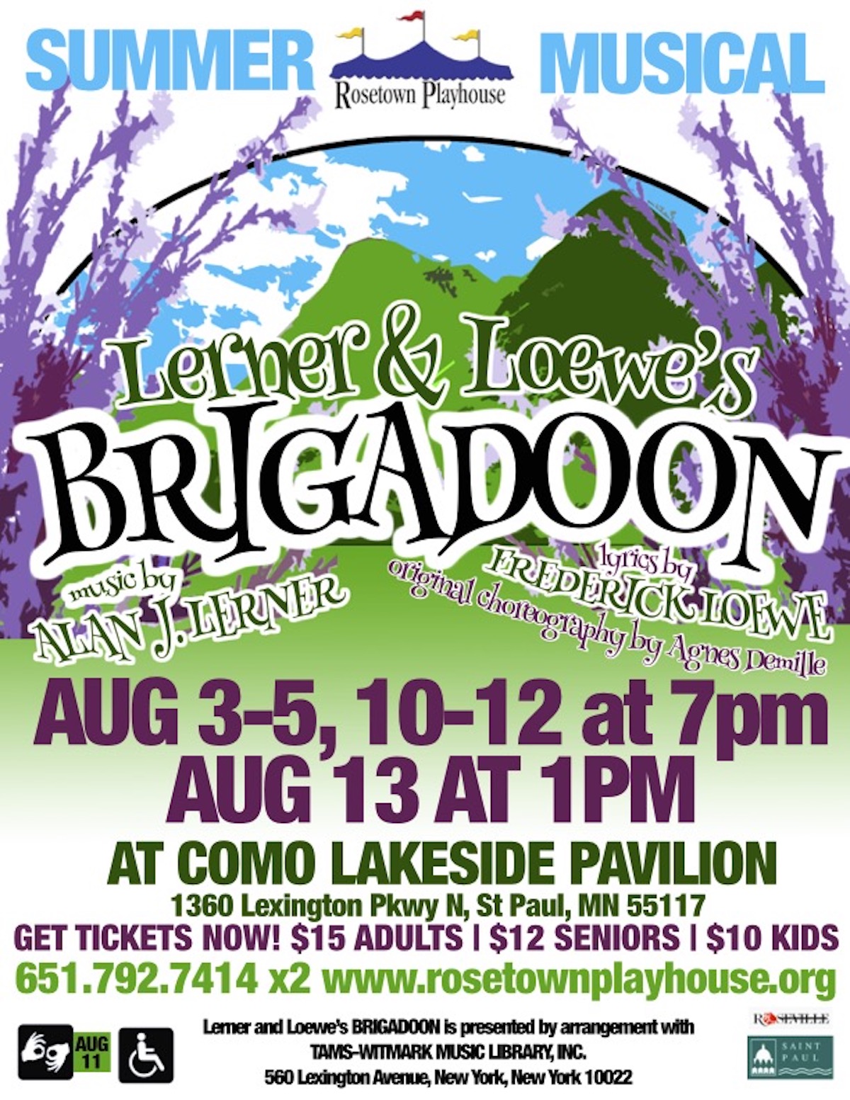 Brigadoon – Rosetown Playhouse